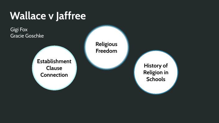 Wallace v Jaffree by Gracie Goschke (Grade 11) on Prezi