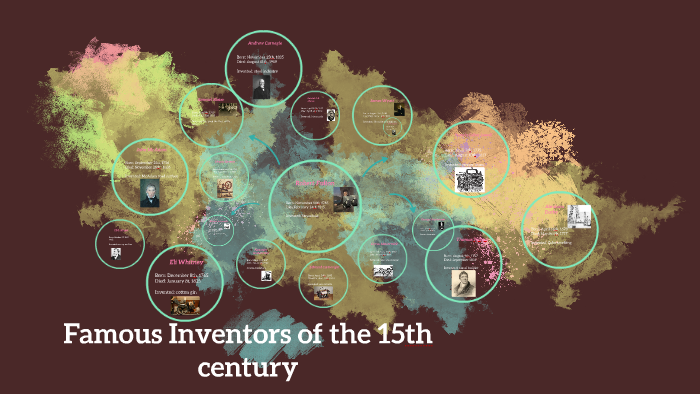 Famous Inventors of the 15th century by Kaylee Gootee on Prezi
