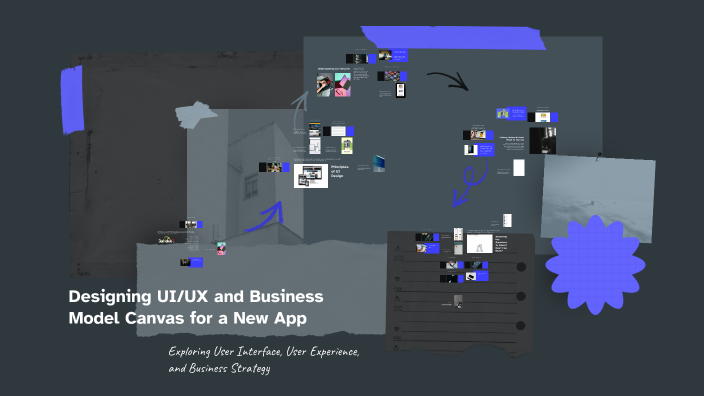 Designing UI/UX and Business Model Canvas for a New App by Fedwa ...