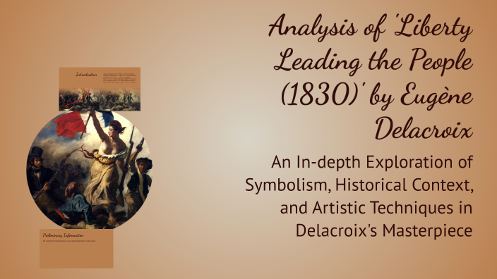 Analysis of 'Liberty Leading the People (1830)' by Eugène Delacroix by ...