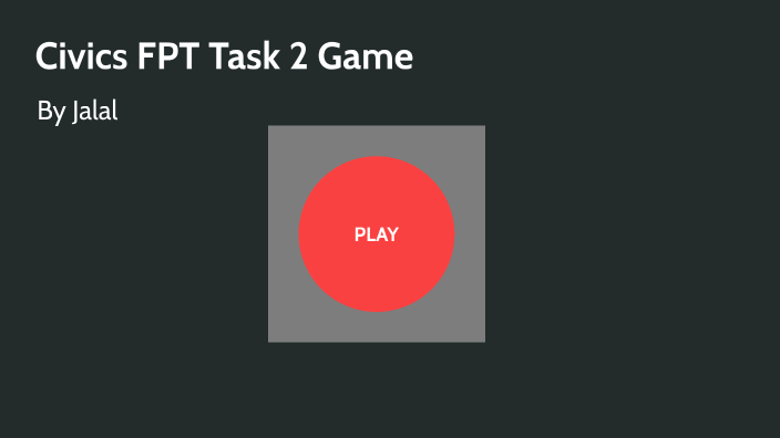 Final Performance Task Part Two by Jalal Al Sharif on Prezi