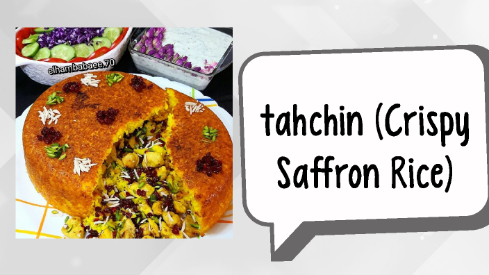 Tahchin (Crispy Saffron Rice Casserole Stuffed With Chicken) by nicki ...