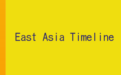 east asia timeline by Hill Donihe on Prezi