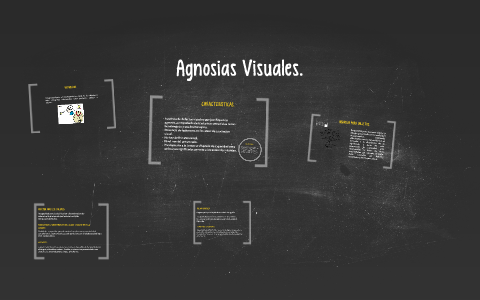 Agnosias Visuales. by Tatiana Naranjo