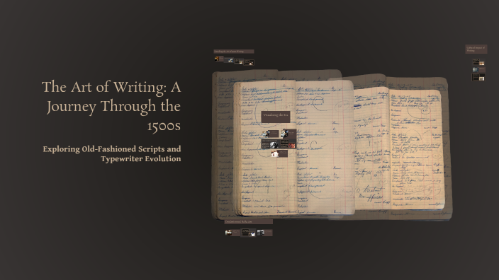 The Art of Writing: A Journey Through the 1500s by Moriah Yohannes on Prezi