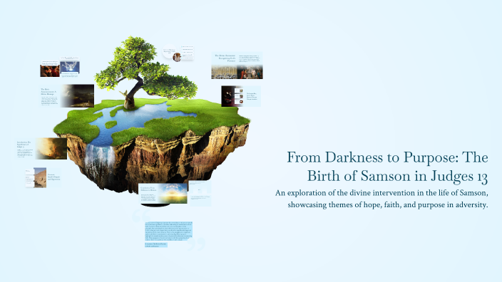 From Darkness to Purpose: The Birth of Samson in Judges 13 by David ...