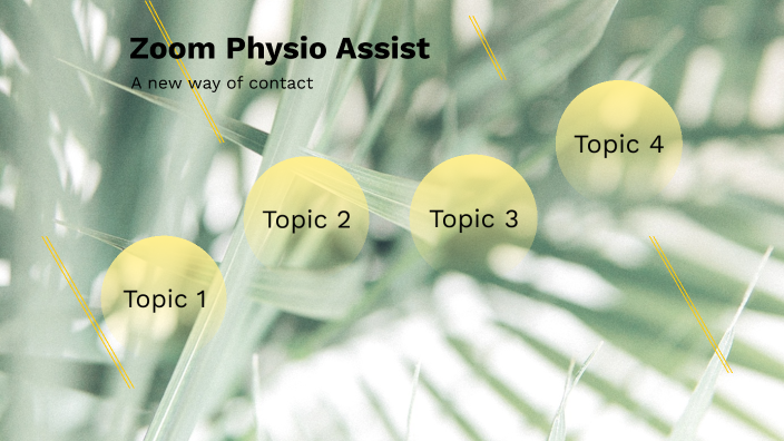 Zoom physio assistant by Jamie Martink on Prezi
