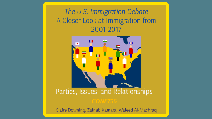 The U.S. Immigration Debate A Closer Look at Immigration from 2001-2017 ...