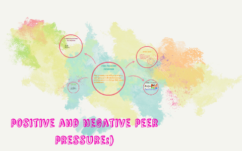 positive and negative peer pressure:) by Macey Filling