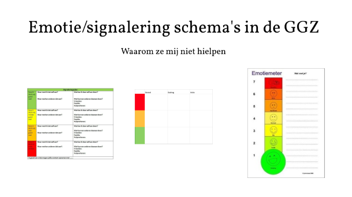 Schema's in de ggz by Lieke Hartmans on Prezi