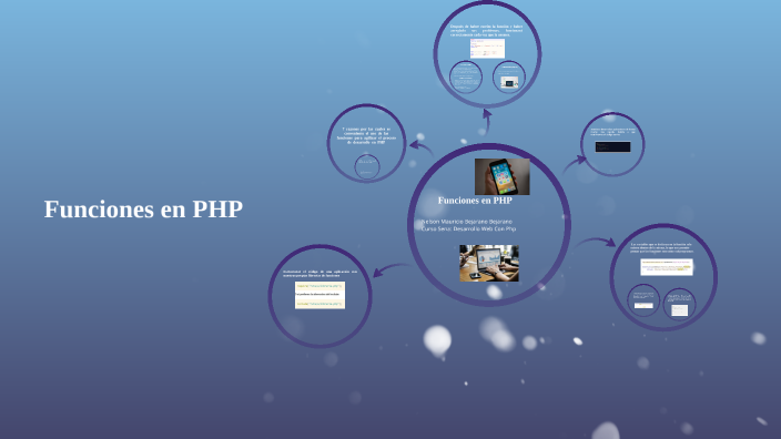 Funciones en PHP by Mauricio Bejarano on Prezi