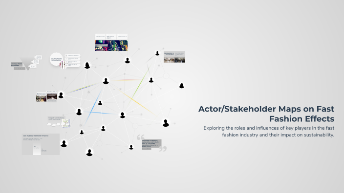 Actor/Stakeholder Maps on Fast Fashion Effects by Juliana Scardera on Prezi