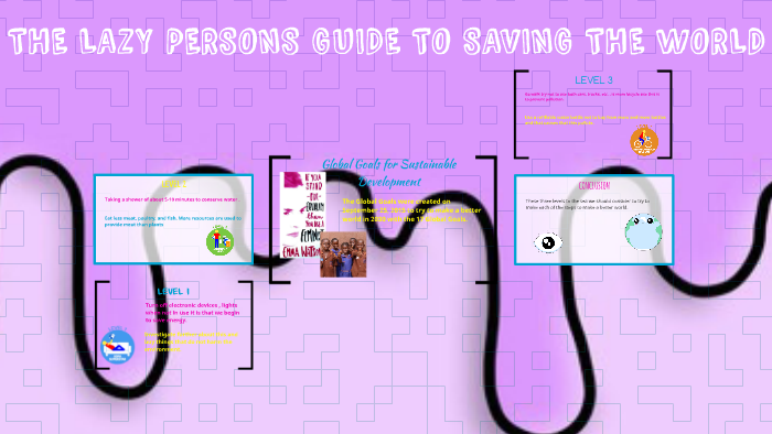 THE LAZY PERSONS GUIDE TO SAVING THE WORLD by Jennifer Leal on Prezi