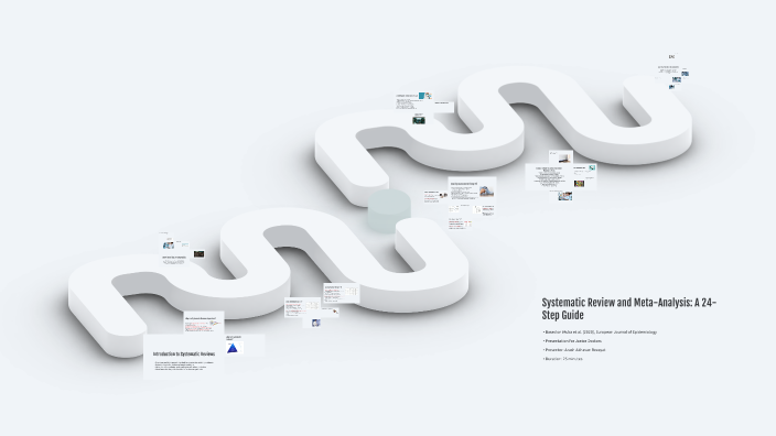 Systematic Review and Meta-Analysis: A 24-Step Guide by Arash Akhavan ...