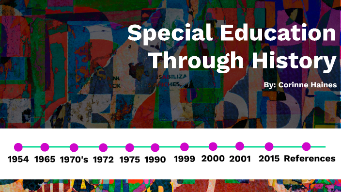 Special Education Timeline by Corinne Haines on Prezi