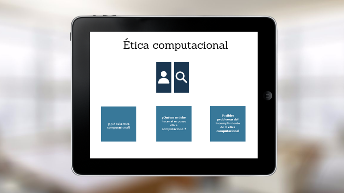 Presentación sobre ética computacional by Ricardo Andino on Prezi