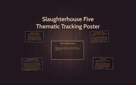 Slaughterhouse Five Thematic Tracking Poster by Sam Millsaps on Prezi