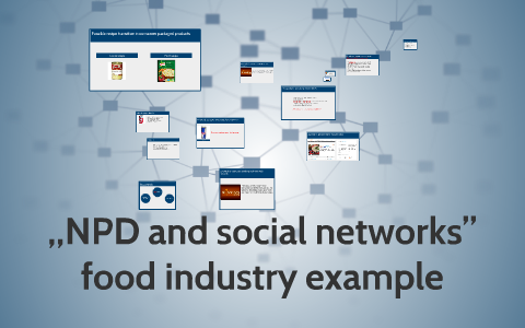 „NPD and social networks” food industry example by Do RE on Prezi