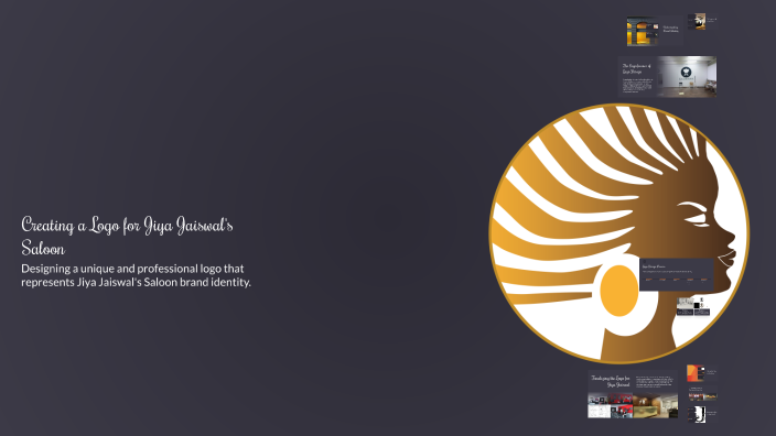 Creating a Logo for Jiya Jaiswal's Saloon by ishika jatav on Prezi