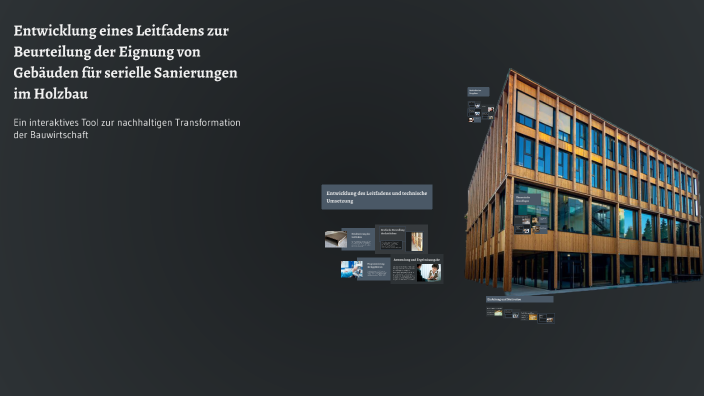 Entwicklung eines Leitfadens zur Beurteilung der Eignung von Gebäuden ...