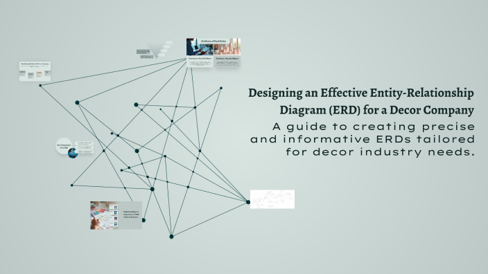 Designing an Effective Entity-Relationship Diagram (ERD) for a Decor ...