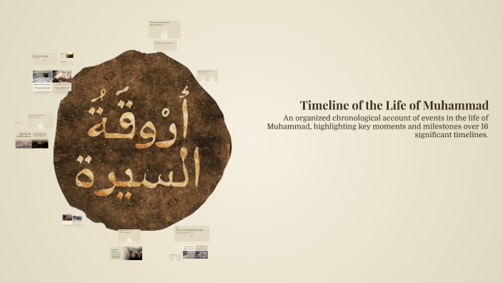 Timeline of the Life of Muhammad by vincent G on Prezi