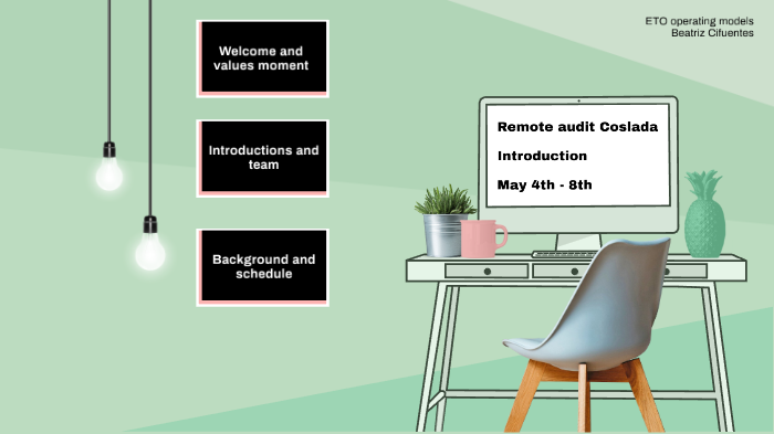 ETO operating models - Site assessment Introduction by Beatriz ...