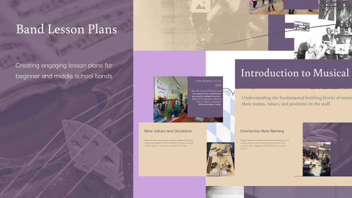 Creating Lesson Plans for Beginner and Middle School Band by Cierra ...
