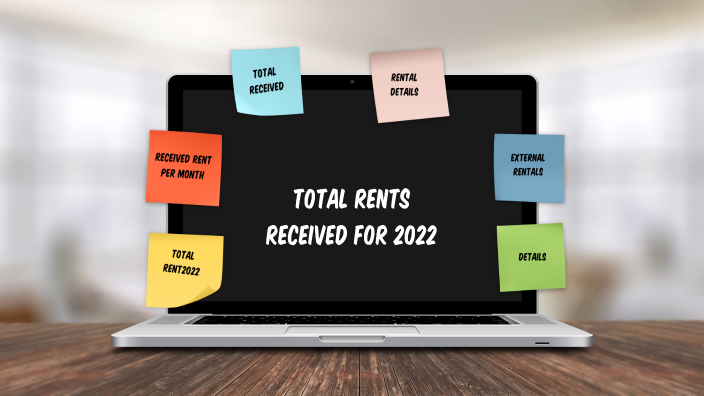 total rent received for 2022 by Narmeen Sabah on Prezi