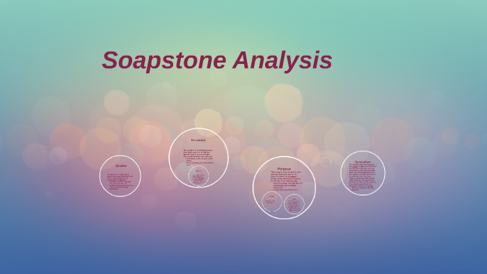 Soapstone Analysis by shelby gray on Prezi