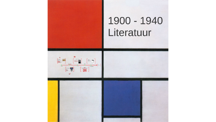 1900 - 1940 Literatuur by Iris Huisman on Prezi