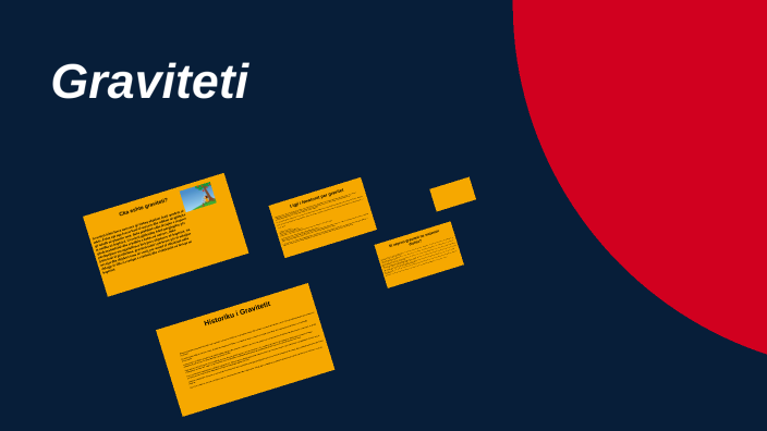 Graviteti by Andi Thaci on Prezi