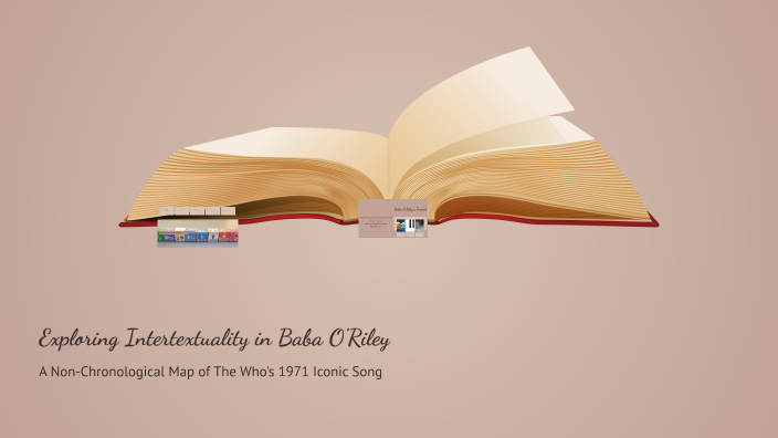 Exploring Intertextuality in Baba O'Riley (Loose Reference) by fanna ...