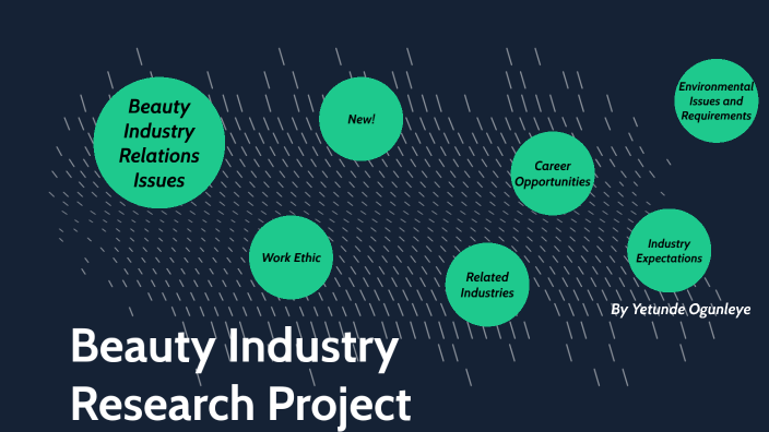 Beauty Industry Research Project by Yetunde Ogunleye on Prezi