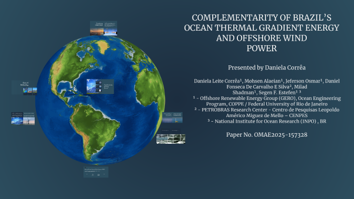 Complementarity of Ocean Thermal Gradient Energy and Offshore Wind ...