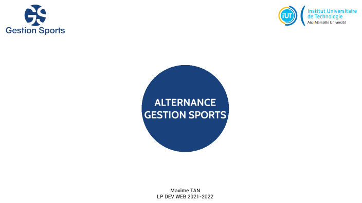ALTERNANCE GESTION SPORTS by Maxime TAN on Prezi