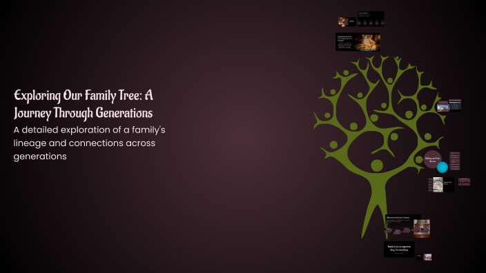Exploring Our Family Tree: A Journey Through Generations by Aidan ...