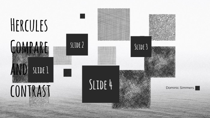 The trials of Hercules and the movie Hercules compare and contrast by ...