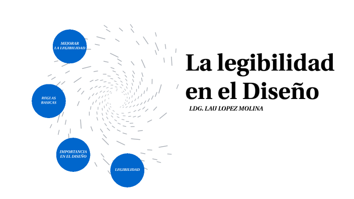 LA IMPORTANCIA DE LA LEGIBILIDAD EN EL DISEÑO by Laura Elina Lopez ...