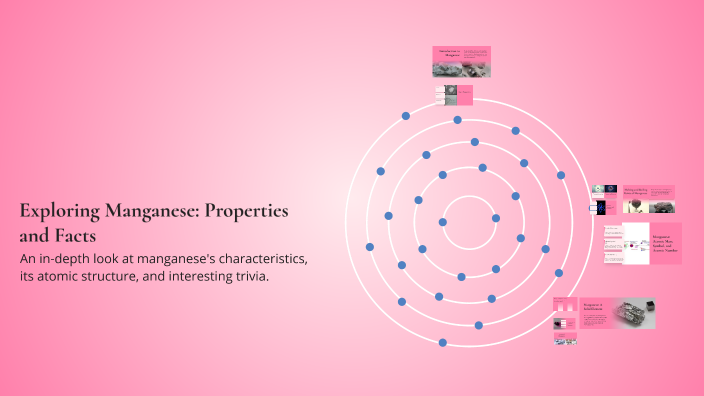 Exploring Manganese: Properties and Facts by isabella Mclemore on Prezi
