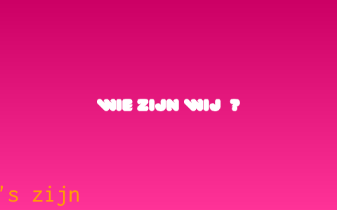 dit zijn wij by laisha cairo on Prezi