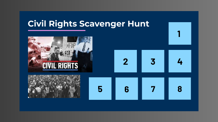 Civil Rights Scavenger Hunt by Nishita Kar on Prezi