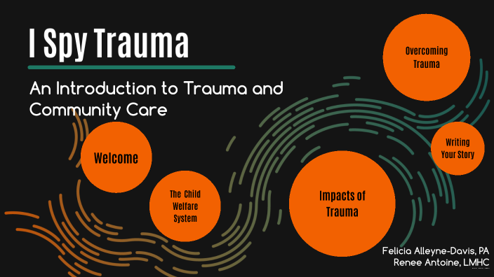 RISE I Spy Trauma: An Introduction to Trauma and Self Care by Renee Antoine on Prezi