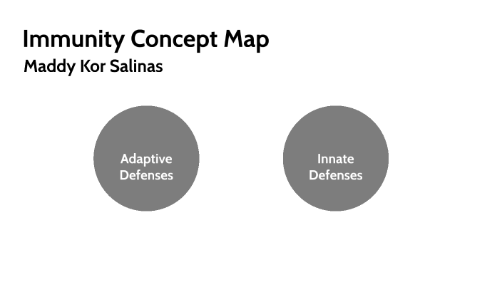 Immunity Concept Map by Maddy Salinas on Prezi