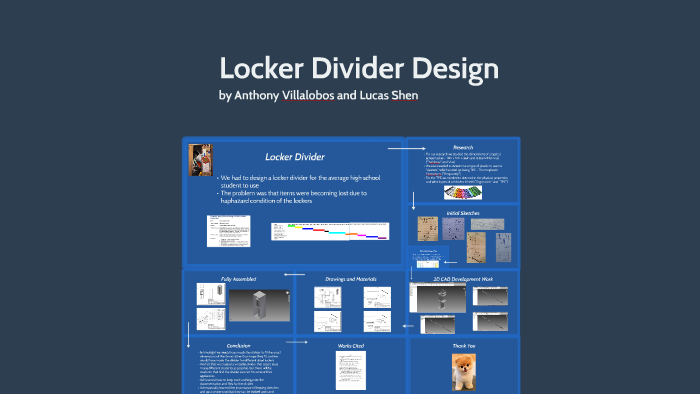 Locker Divider Design by Anthony Villalobos on Prezi