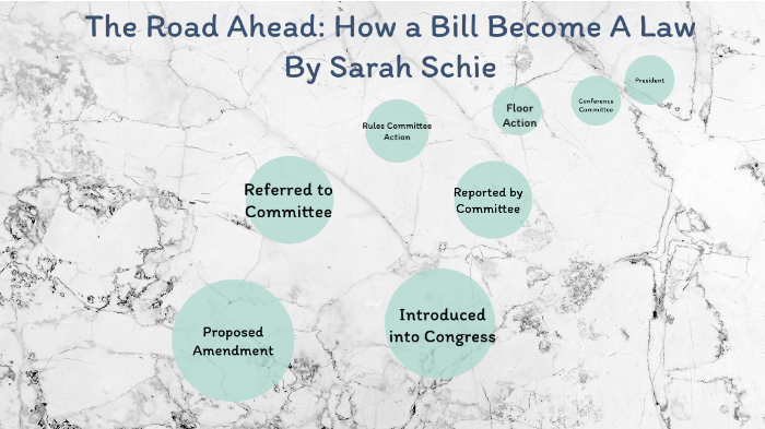 Bill to Law Road Map by Sarah Schie on Prezi