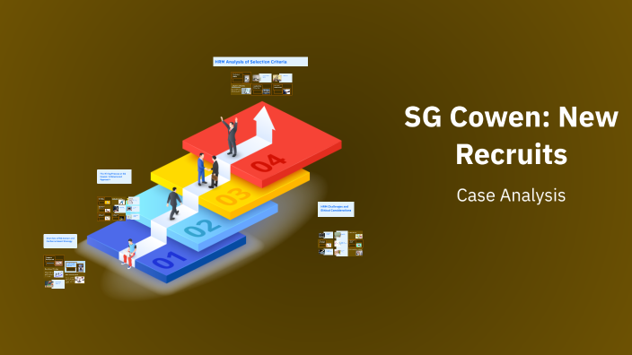 SG Cowen: New Recruits by riswan mu on Prezi