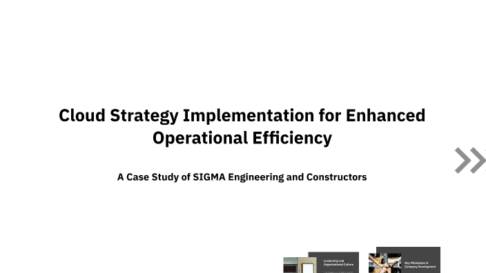 Cloud Strategy Implementation for Enhanced Operational Efficiency by Peyton Chiek on Prezi