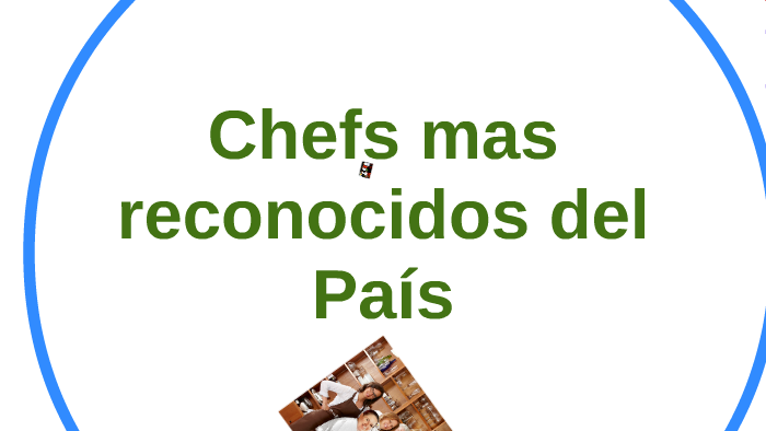 Chefs mas reconocidos del País by Gissela Andreina Mendoza Coronado