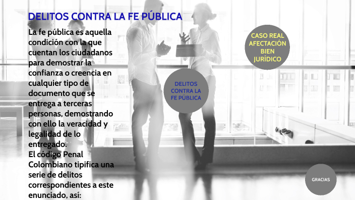 DELITOS CONTRA LA FE PÚBLICA by Fredy Sandoval on Prezi